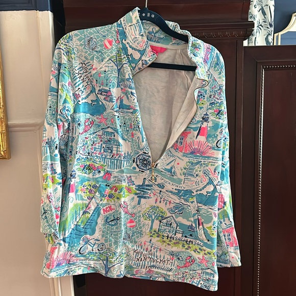 Lilly Pulitzer | Sweaters | Lilly Pulitzer Nantucket Skipper Poppver ...